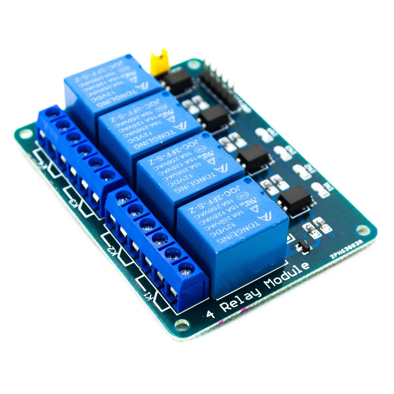 Modul releu, 4 canale, 5V, Multicolor - eMAG.ro