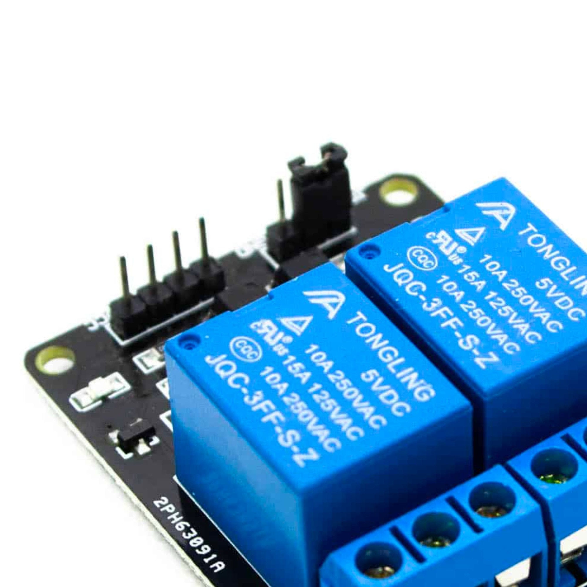 Modul releu, 2 canale, 5V, 10A, Multicolor - eMAG.ro