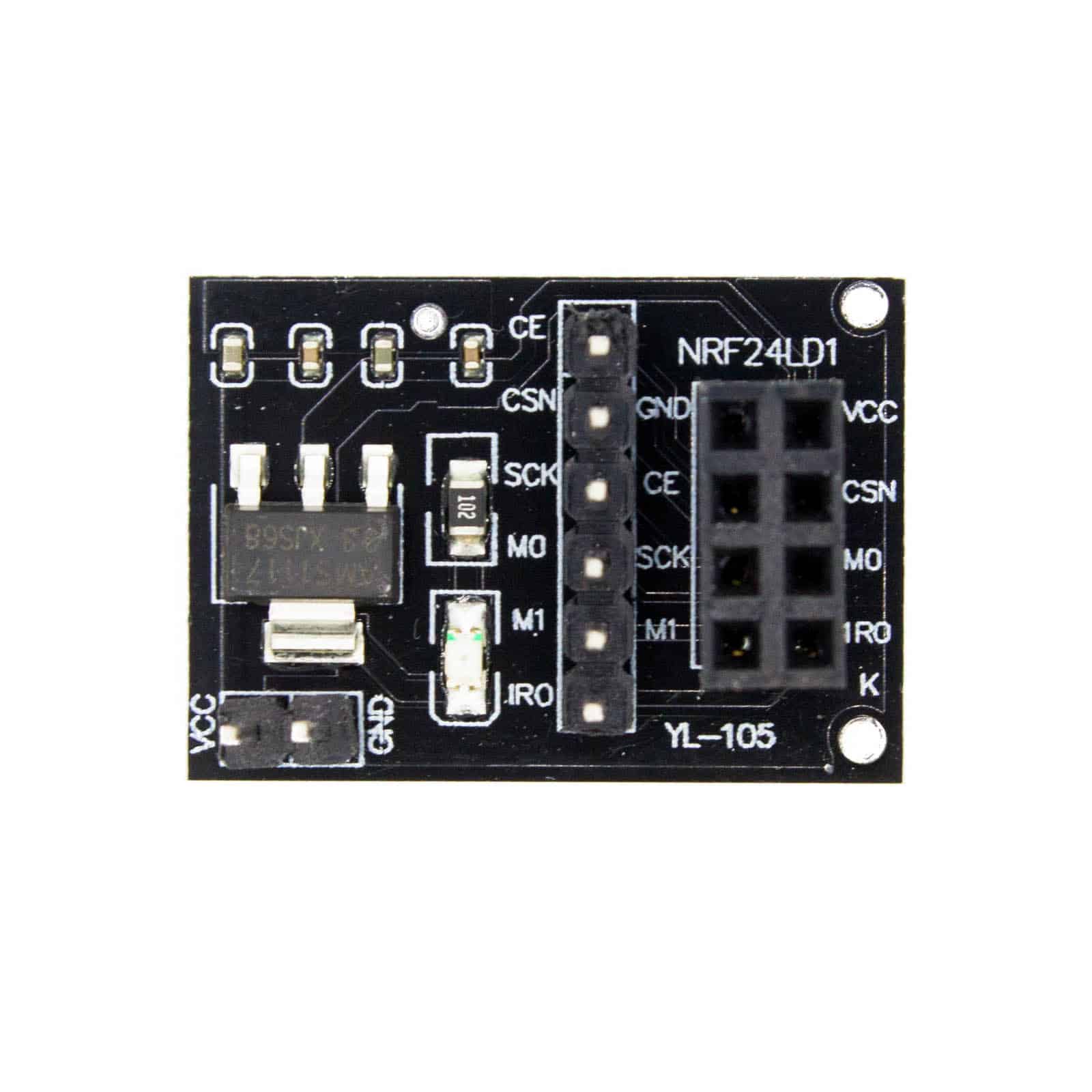 Адаптер за модул, nRF24L01, 3.3 V, черен - eMAG.bg