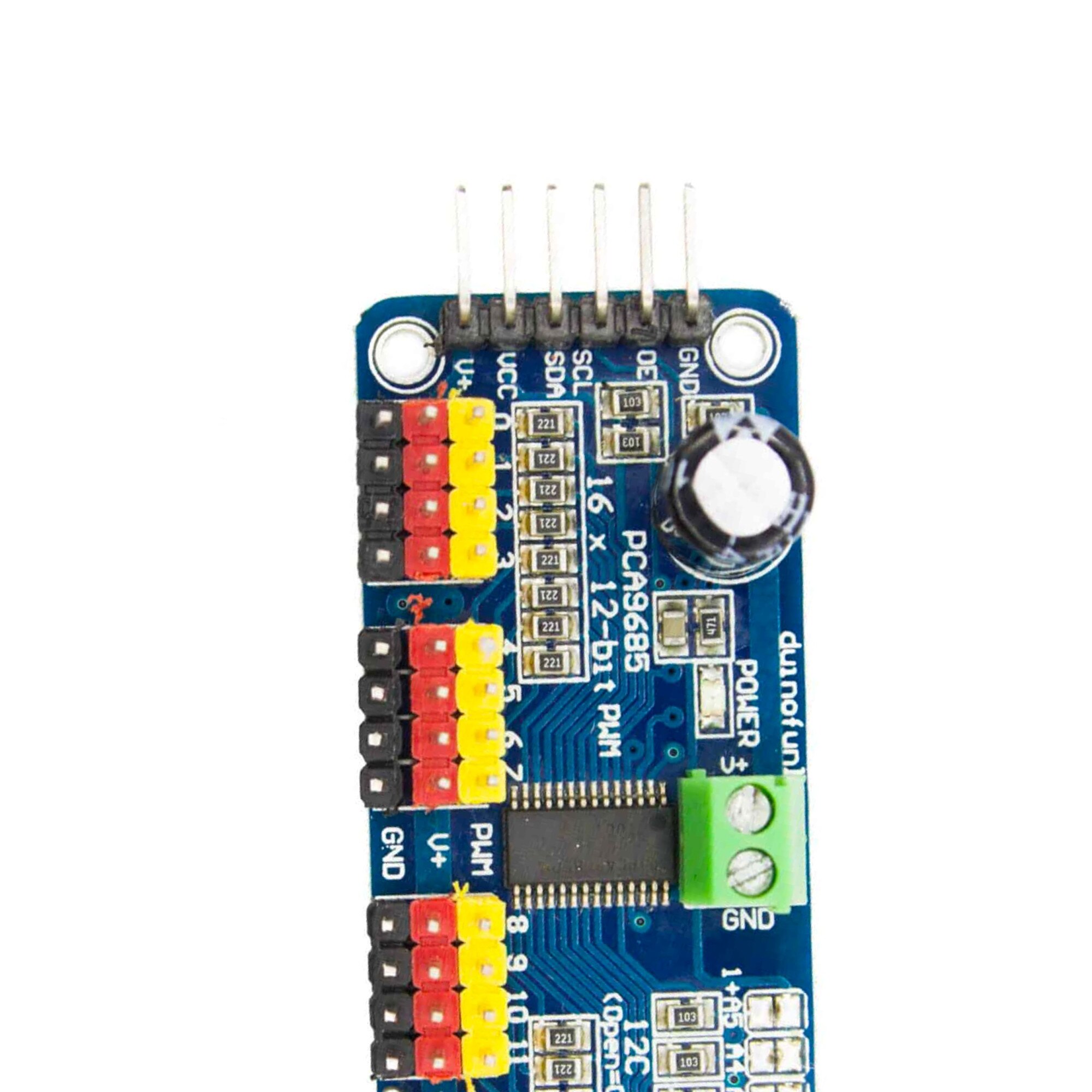 Driver PWM, Servo, PCA9685, Cu 16 canale, Multicolor - eMAG.ro