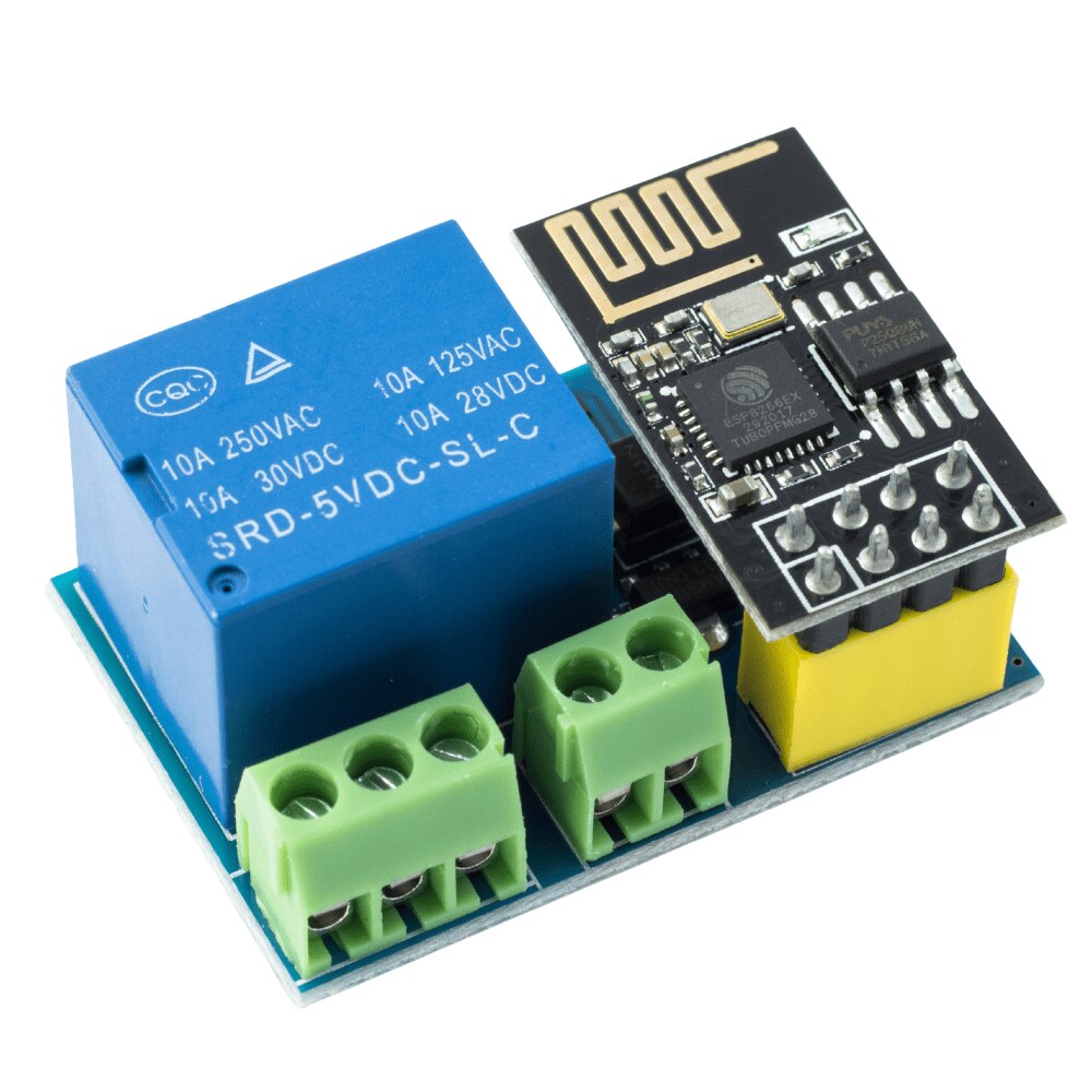 Modul releu, WiFi, Pentru ESP-01/S, ESP8266, Multicolor - eMAG.ro