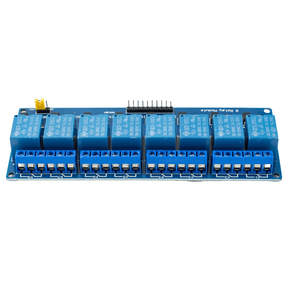 Modul releu, 8 canale, 12V, Multicolor - eMAG.ro