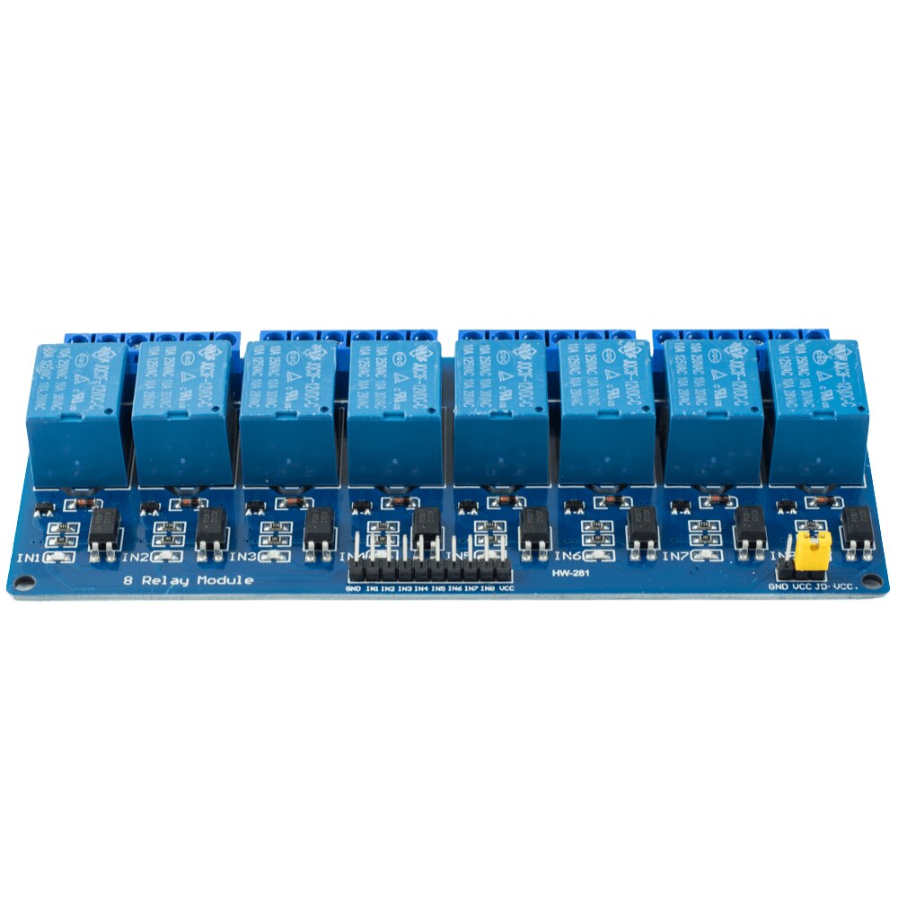 Modul releu, 8 canale, 12V, Multicolor - eMAG.ro