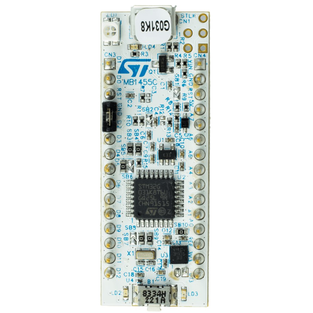 Placa de evaluare, STM32, NUCLEO-G031K8, Nucleo-32, ARM, Cortex-M0 ...