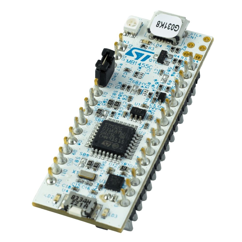 Placa de evaluare, STM32, NUCLEO-G031K8, Nucleo-32, ARM, Cortex-M0+, Multicolor - eMAG.ro