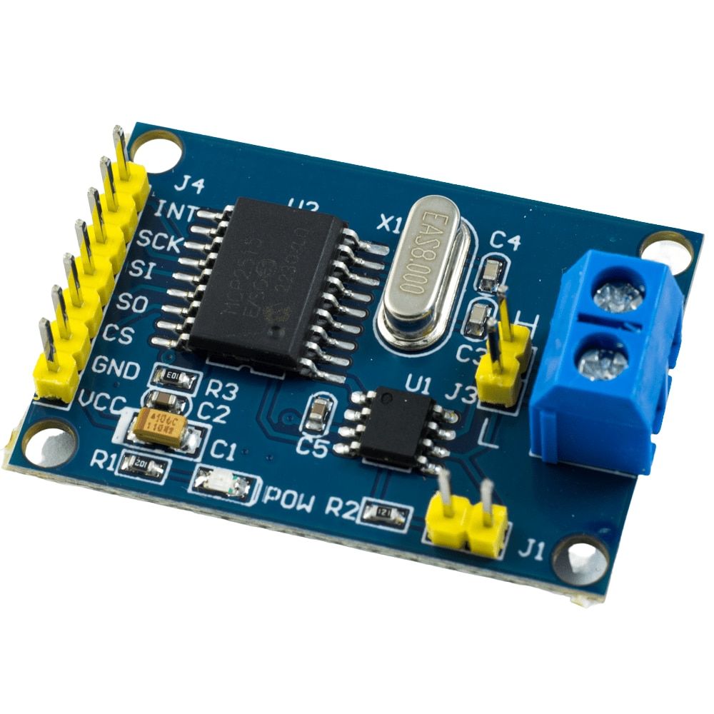 CAN-BUS modul MCP2515 SPI, 5 V - eMAG.hu CAN-BUS modul MCP2515 SPI, 5 V - eMAG.hu