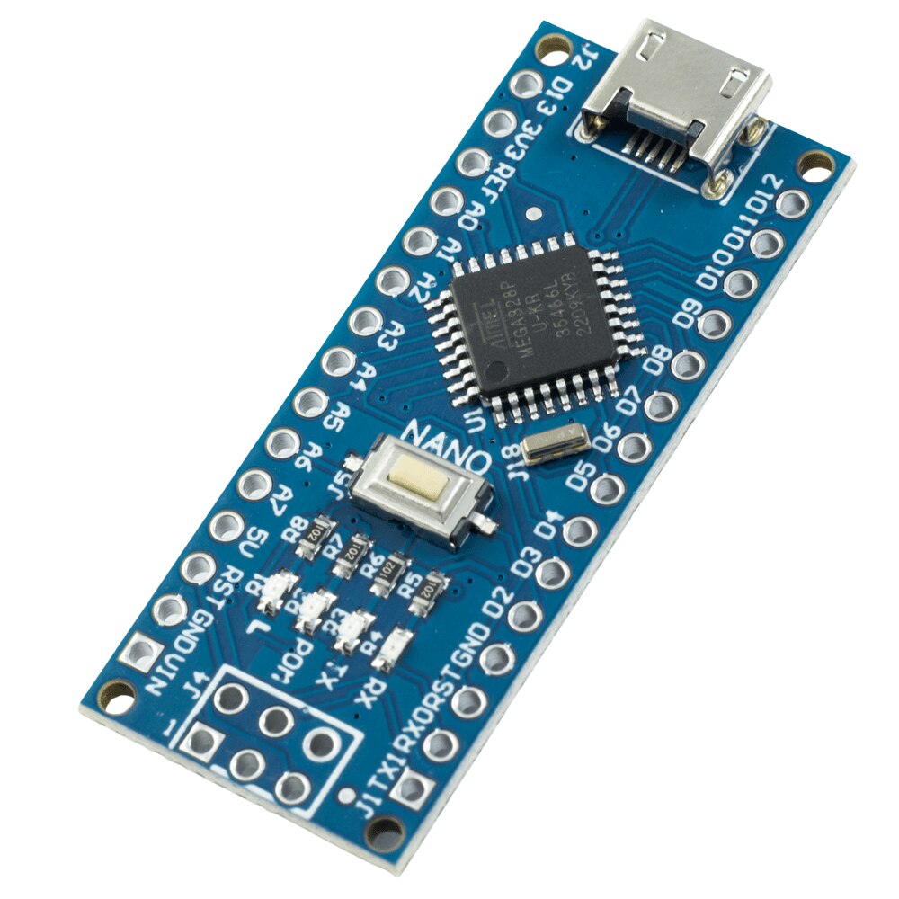 Модул Nano V3.0, С micro USB, Съвместим с Arduino, Без запояване ...