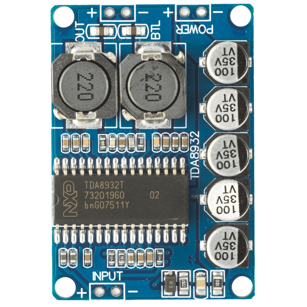 Modul amplificator, TDA8932, 1 x 35 W, Clasa D, Multicolor - eMAG.ro