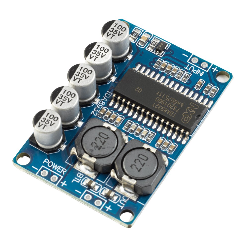 Modul amplificator, TDA8932, 1 x 35 W, Clasa D, Multicolor - eMAG.ro