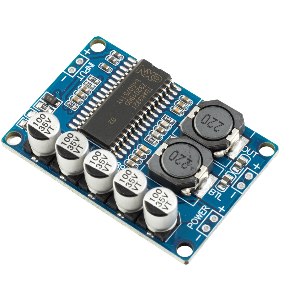 Modul amplificator, TDA8932, 1 x 35 W, Clasa D, Multicolor - eMAG.ro