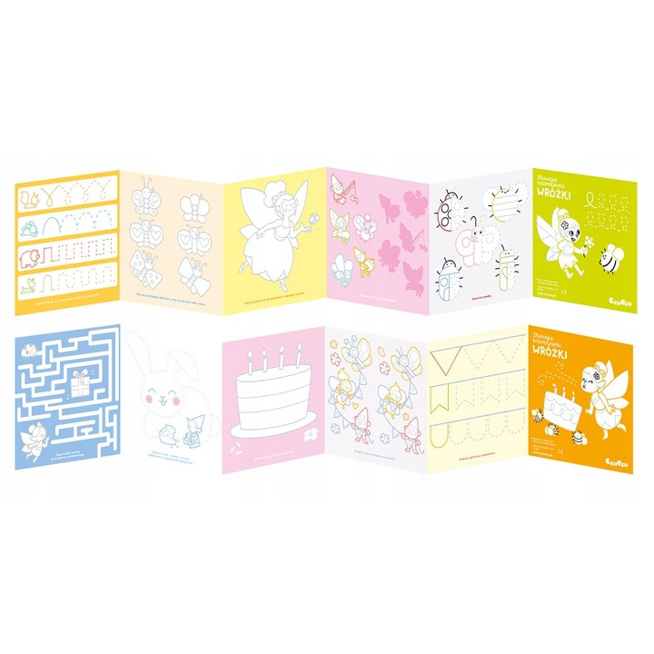 Planse de colorat cu zane, Czuczu, +4 - eMAG.ro