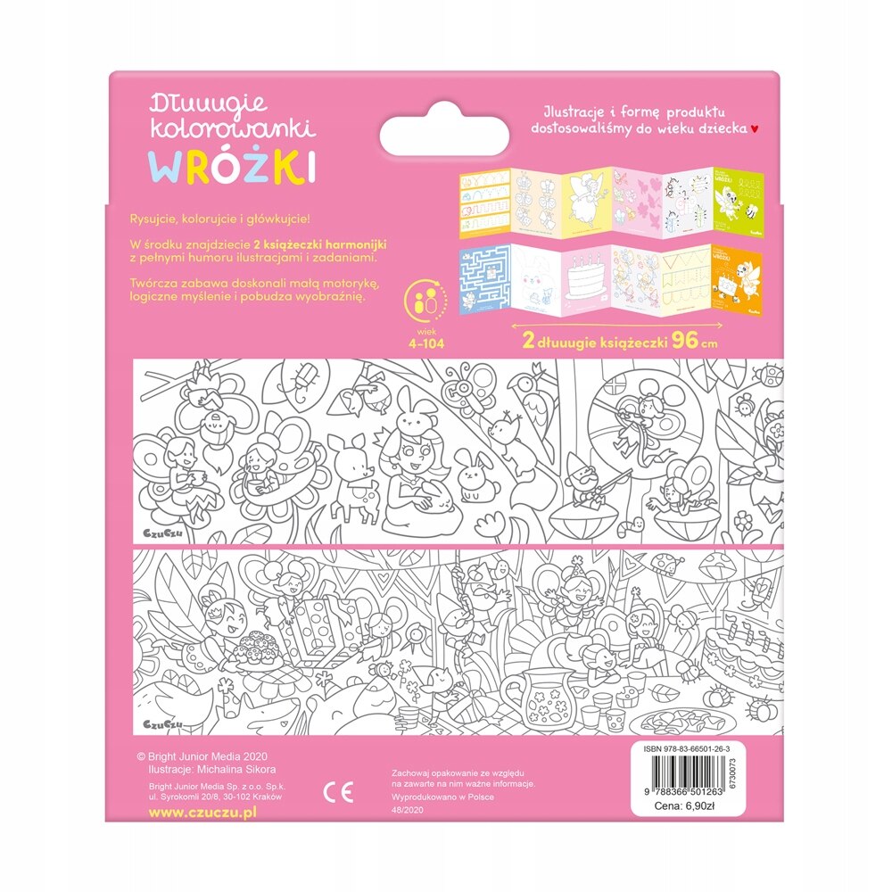 Planse de colorat cu zane, Czuczu, +4 - eMAG.ro