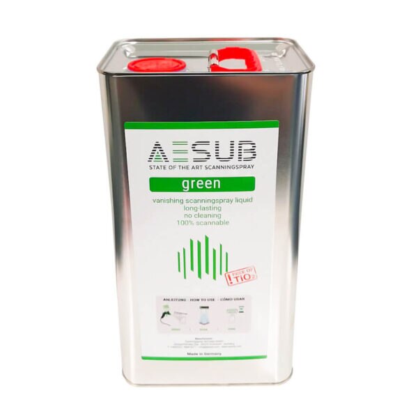 Spray de scanare, Aesub, 5l, Verde - eMAG.ro