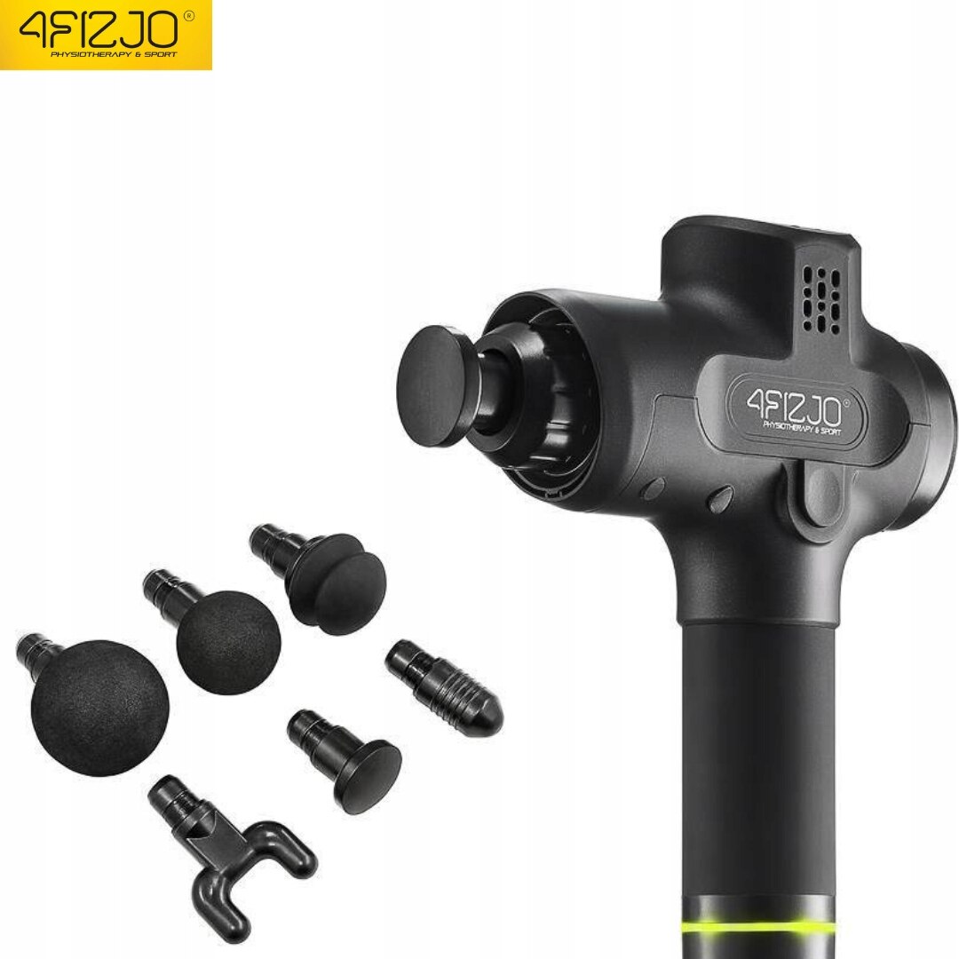 Aparat pentru masaj profesional tip pistol Massage Gun Pro+, 6 viteze ...