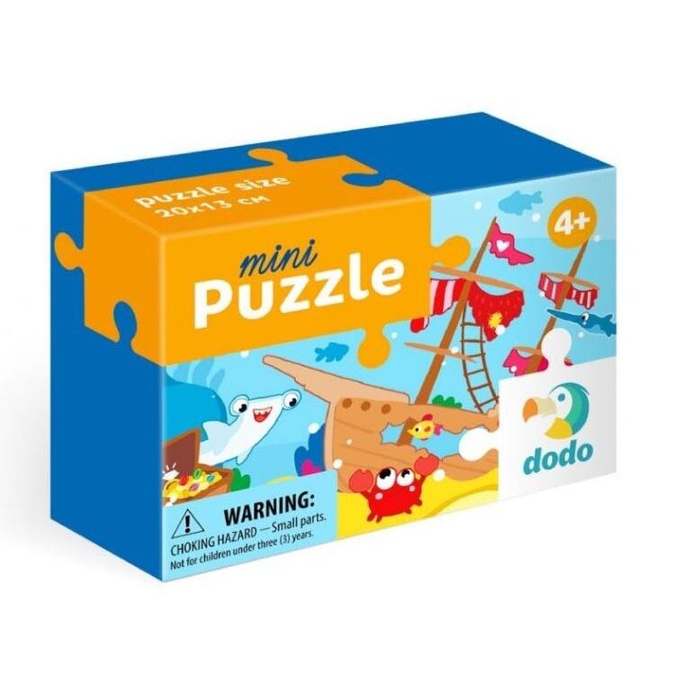Puzzle, Dodo, 35 piese, Carton, Multicolor - eMAG.ro
