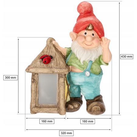 Figurina gradina, Kotarbau, Ceramica, Multicolor - eMAG.ro