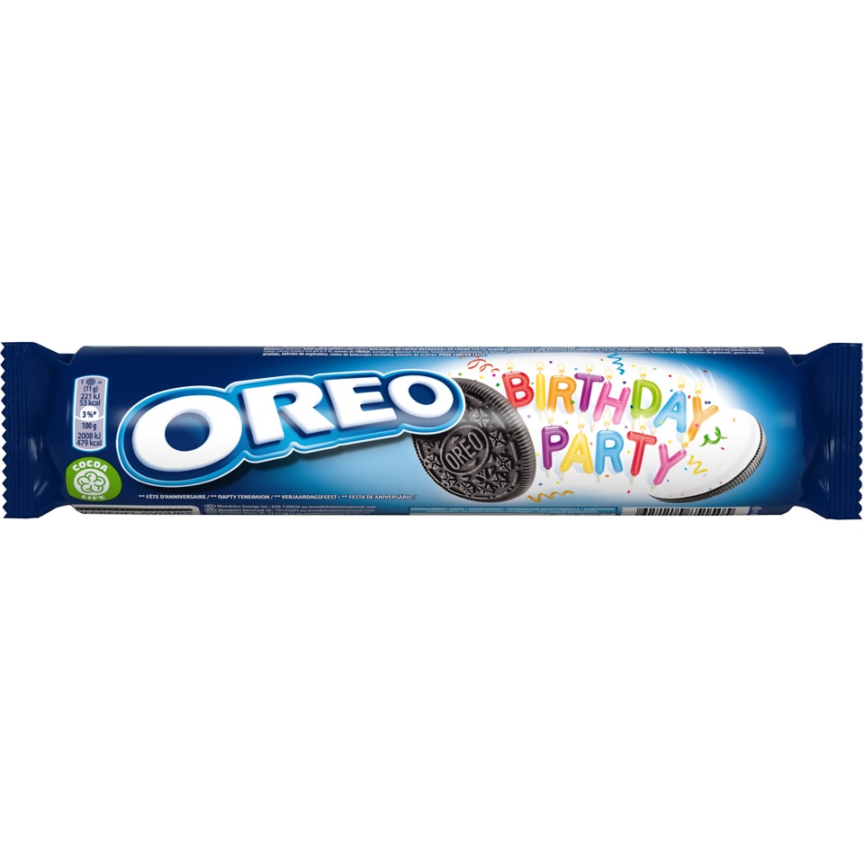 Pachet 3x Biscuiti Oreo Birthday Party 154gr - eMAG.ro