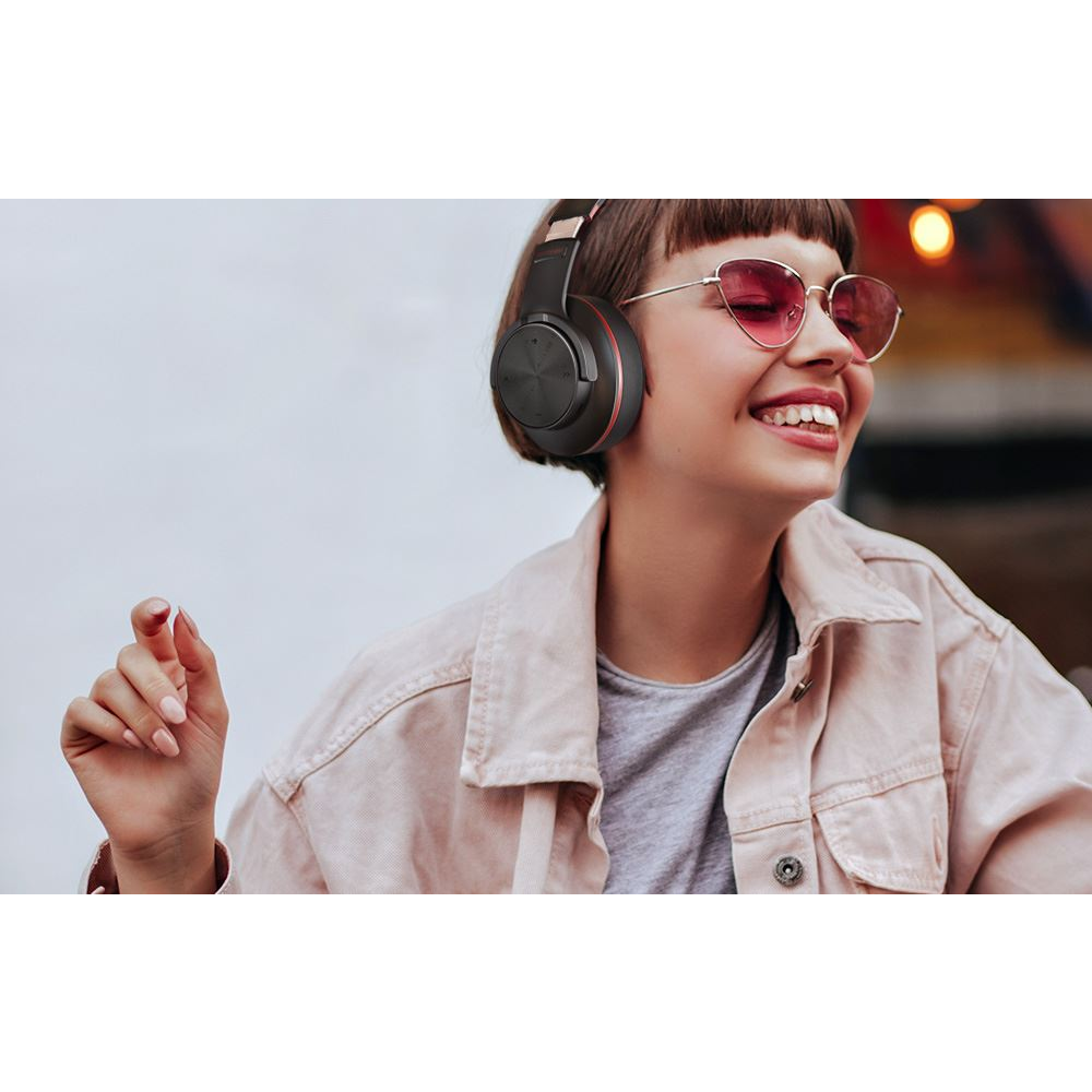 BlitzWolf BW-HP2 Pro Bluetooth fejhallgató fekete (BW-HP2 Pro) - eMAG.hu