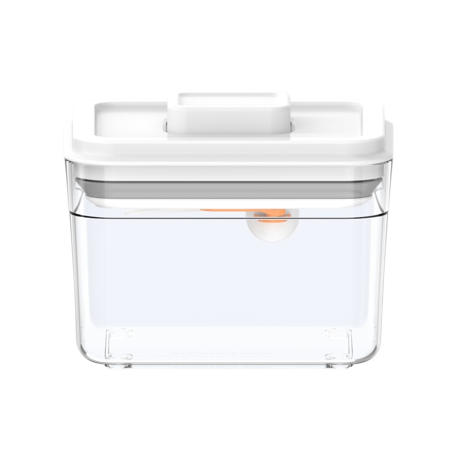 Dozator pentru lapte praf, ComResi®, Plastic, 1L, Alb/Transparent - eMAG.ro