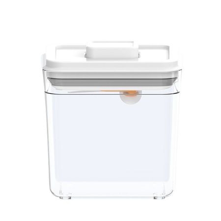 Dozator pentru lapte praf, ComResi, Plastic, 1.7L, Alb/Transparent ...