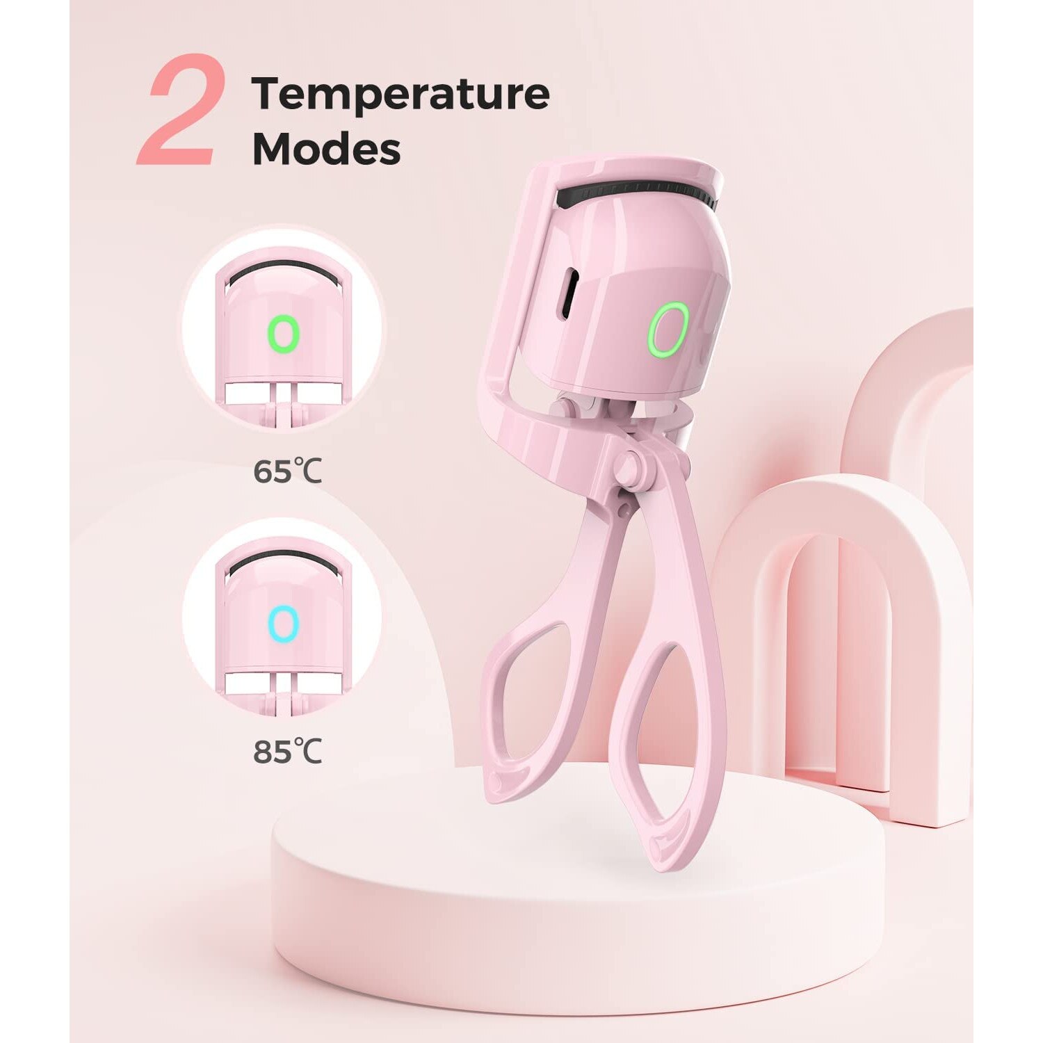 Ondulator gene, Electric, 2 Trepte caldura, Roz - eMAG.ro