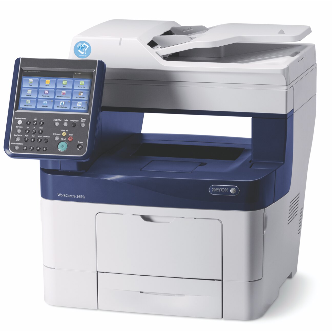 Imprimanta multifunctionala A4 monocrom Xerox WorkCentre 3655i - eMAG.ro
