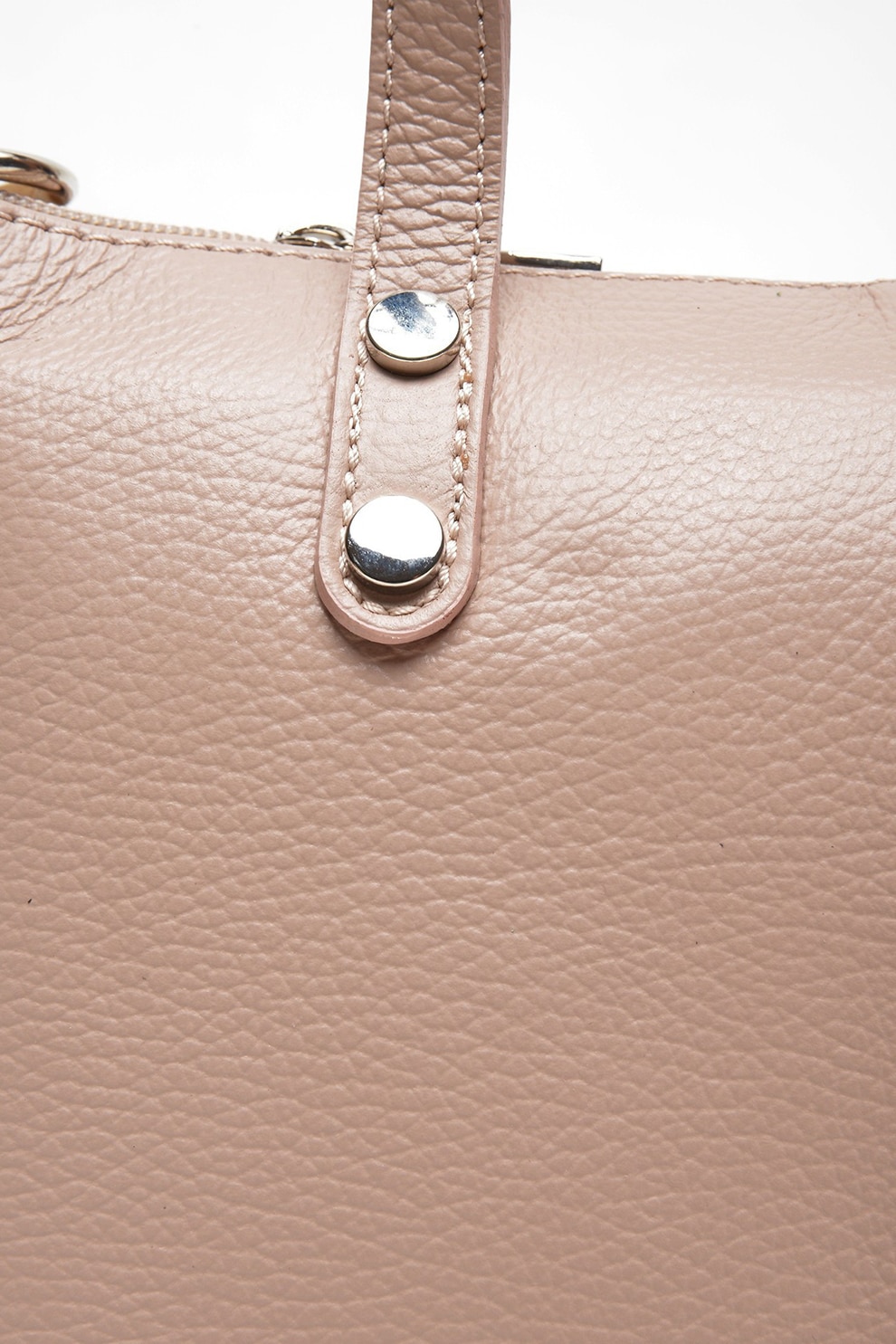 Isabella Rhea, Geanta crossbody din piele, Roz prafuit - eMAG.ro