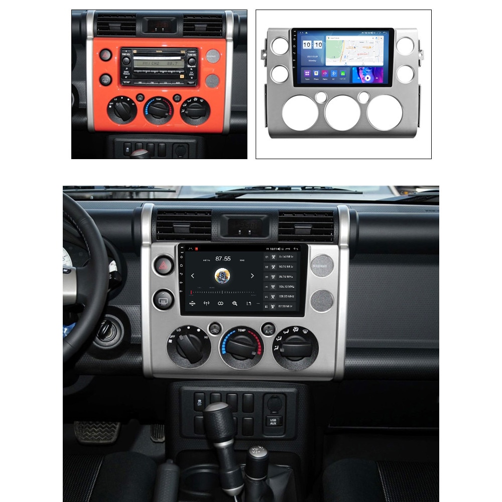 Navigatie dedicata Toyota FJ Cruiser J15 2006-2020, NAVI-IT, Android 13 ...
