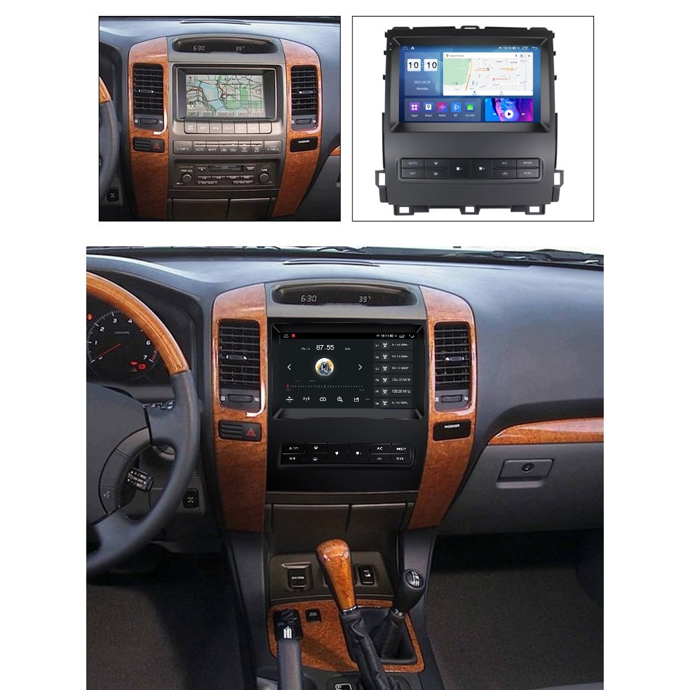 Navigatie dedicata Toyota Land Cruiser PradoLexus GX470 GX 470 J120 ...