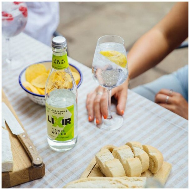 Apa tonica Lixir Elderflower & Lemon, 24x200ml - eMAG.ro