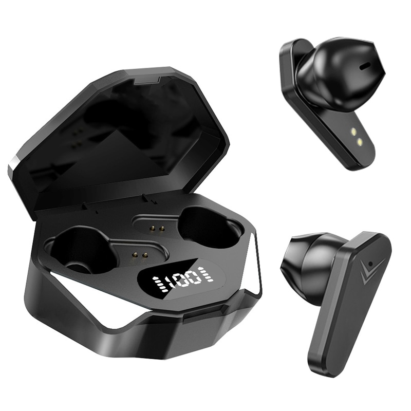Casti fara fir X15, Bluetooth 5.3, Touch Control, Gaming, Negru - eMAG.ro