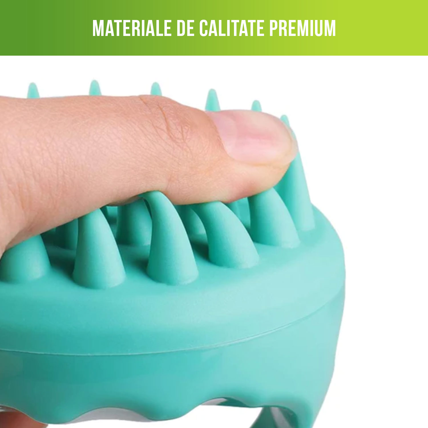 Perie pentru masaj capilar, zioda smart essentials®, din silicon ...