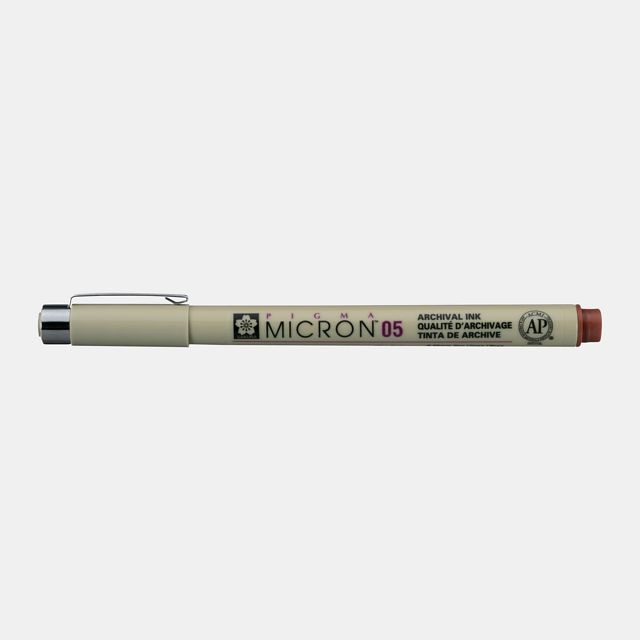 Liner Sakura Pigma Micron, 05, brown - eMAG.ro