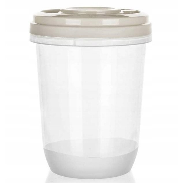 Recipient depozitare, Banquet, Plastic, 1 l, Transparent/Fildes - eMAG.ro