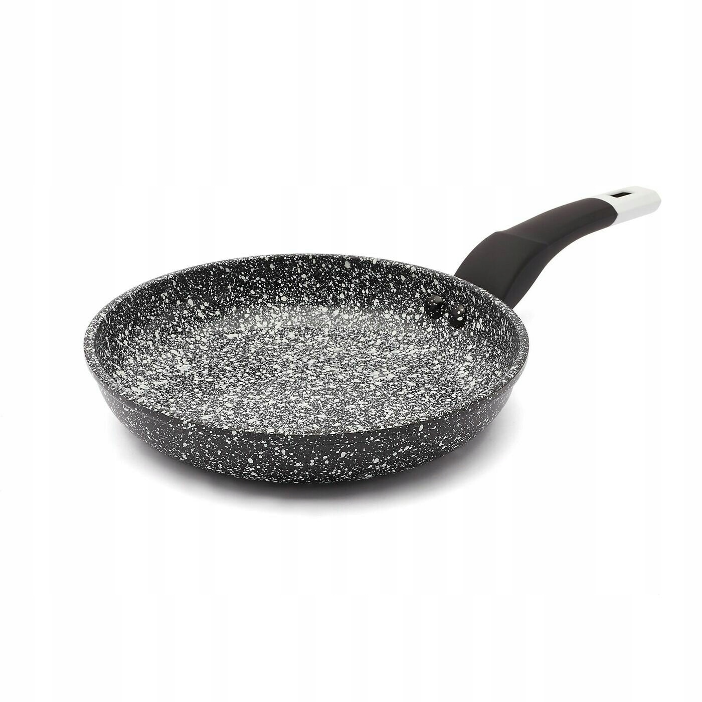 Tigaie Kingstone, Konighoffer, Aluminiu/Ceramica, 28 cm, Alb/Negru - eMAG.ro