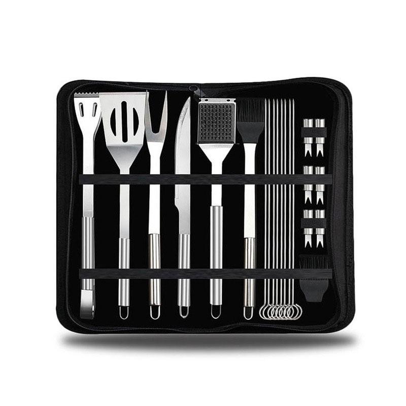 Set 22 de unelte pentru gratar Avenberg TARGET, Inox - eMAG.ro