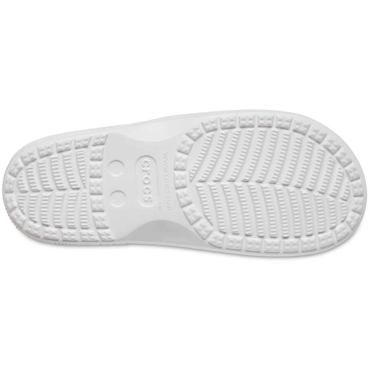 Slapi Barbati, Crocs, Baya II Slide, Alb, 45-46 EU - eMAG.ro