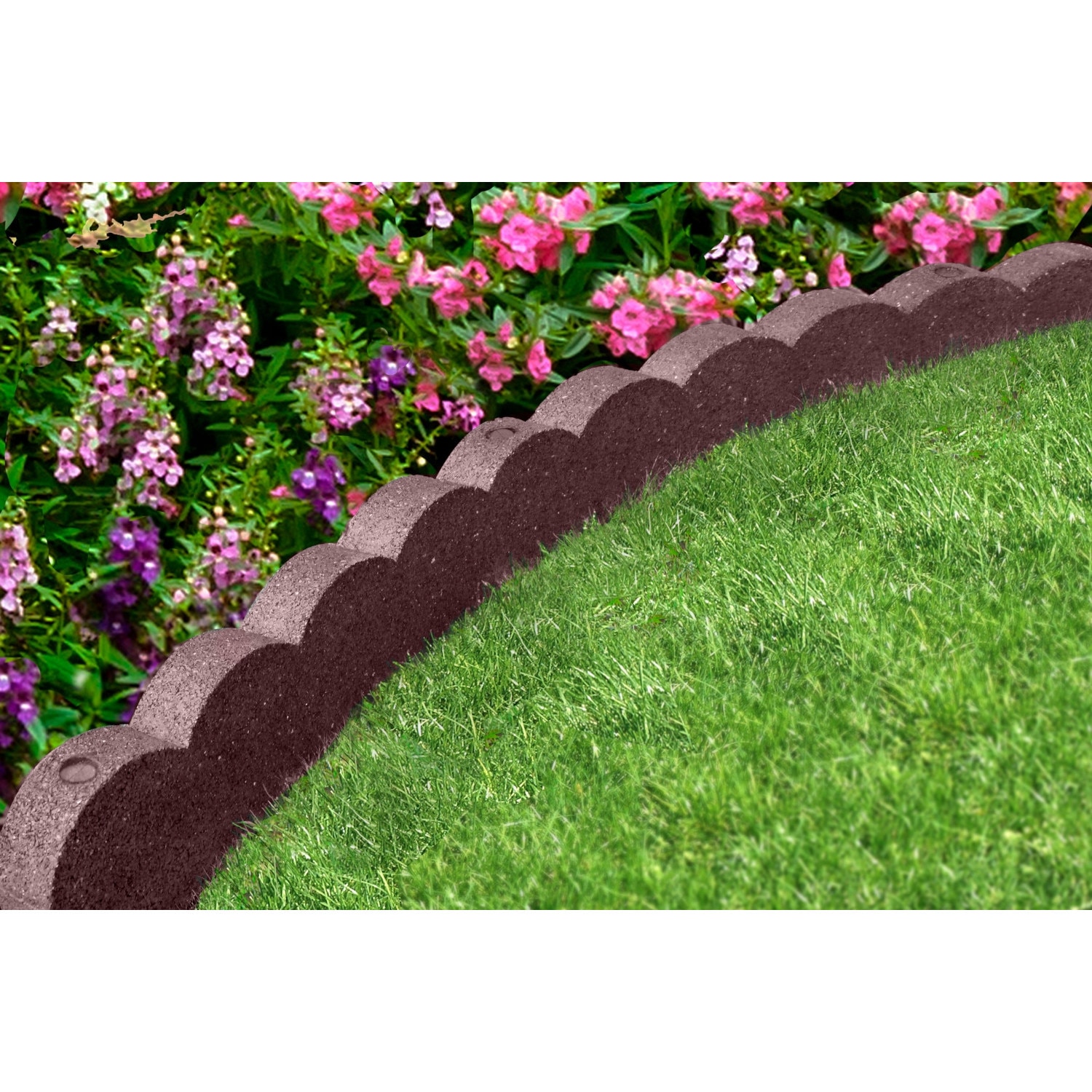 Bordura gazon gradina, Multy Home, 120x5x10 cm, Teracota - eMAG.ro