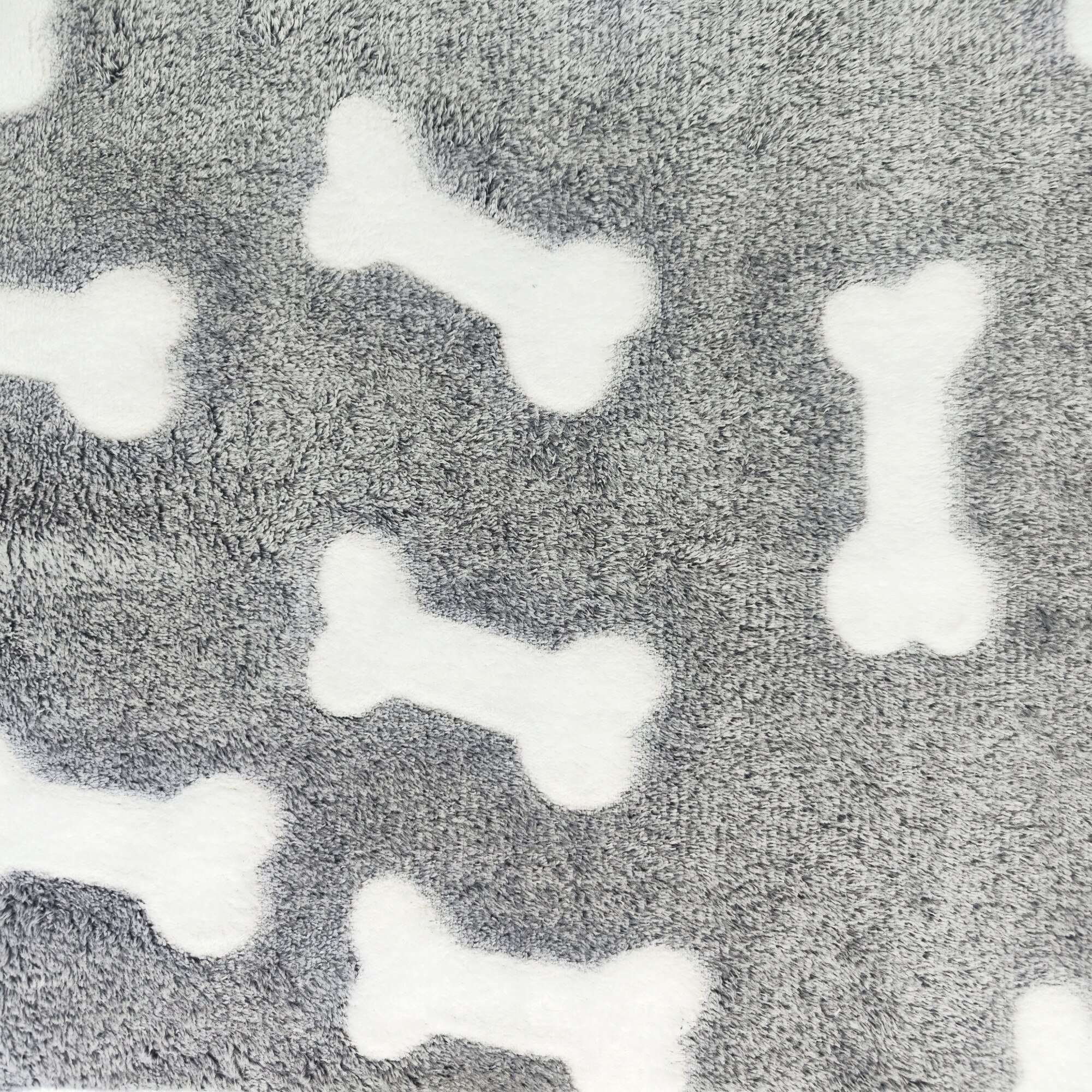 Perna tip saltea pentru caini si pisici model Grey Bones, 100x120 cm ...
