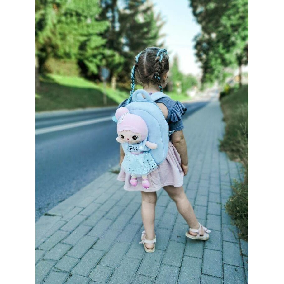 Rucsacel pentru gradinita/cresa, model Fetita Printesa cu jucarie ...