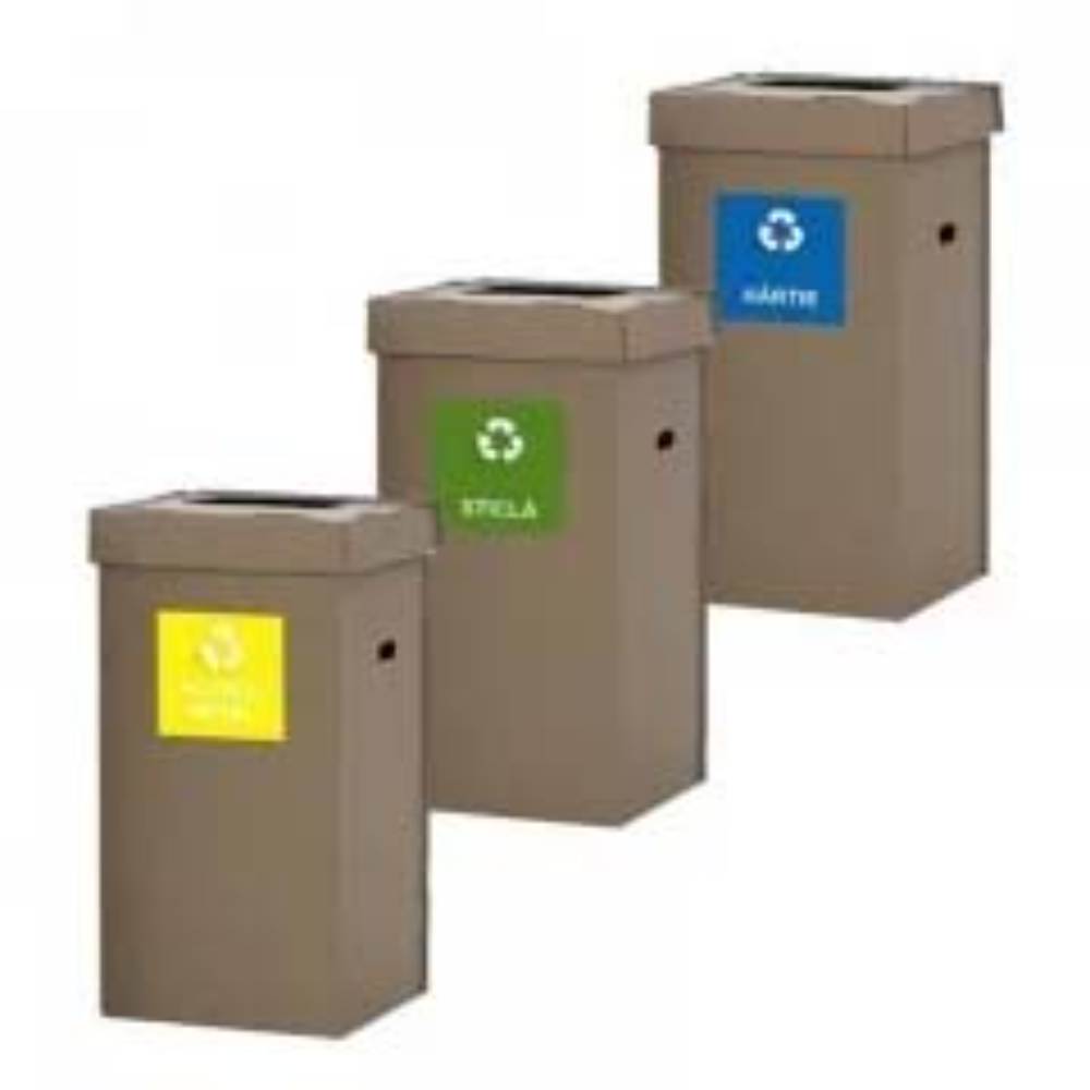 Cos Gunoi Carton Co3, Volum 108L, 5 Buc/Set - eMAG.ro