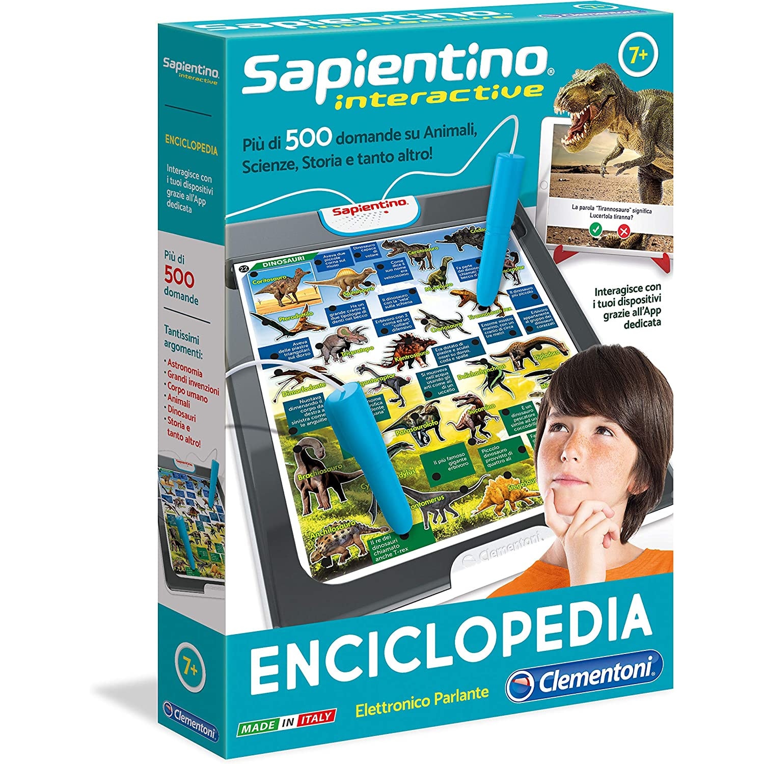 Образователна игра, интерактивна енциклопедия Sapientino, на италиански ...