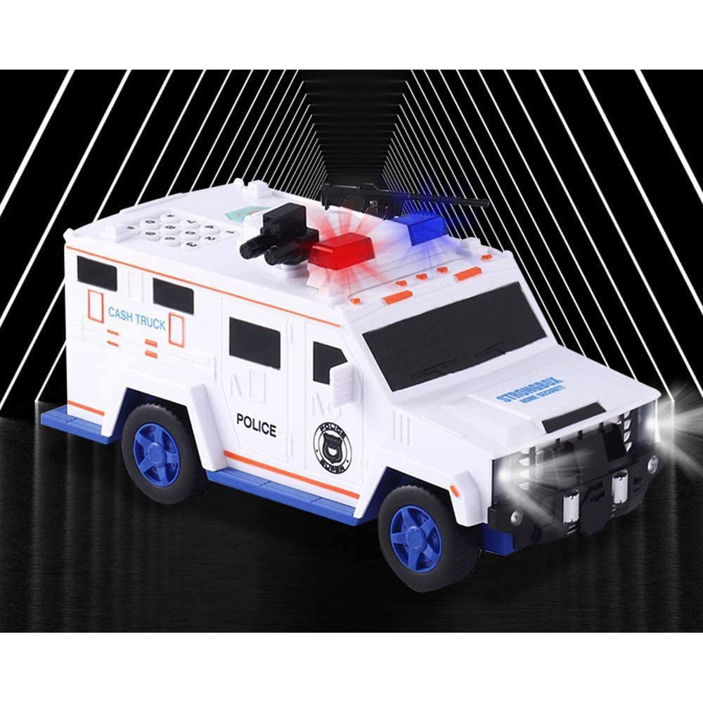 Pusculita SIKS Tip Masina Blindata, Cod Pin, Sunete si Lumina ...