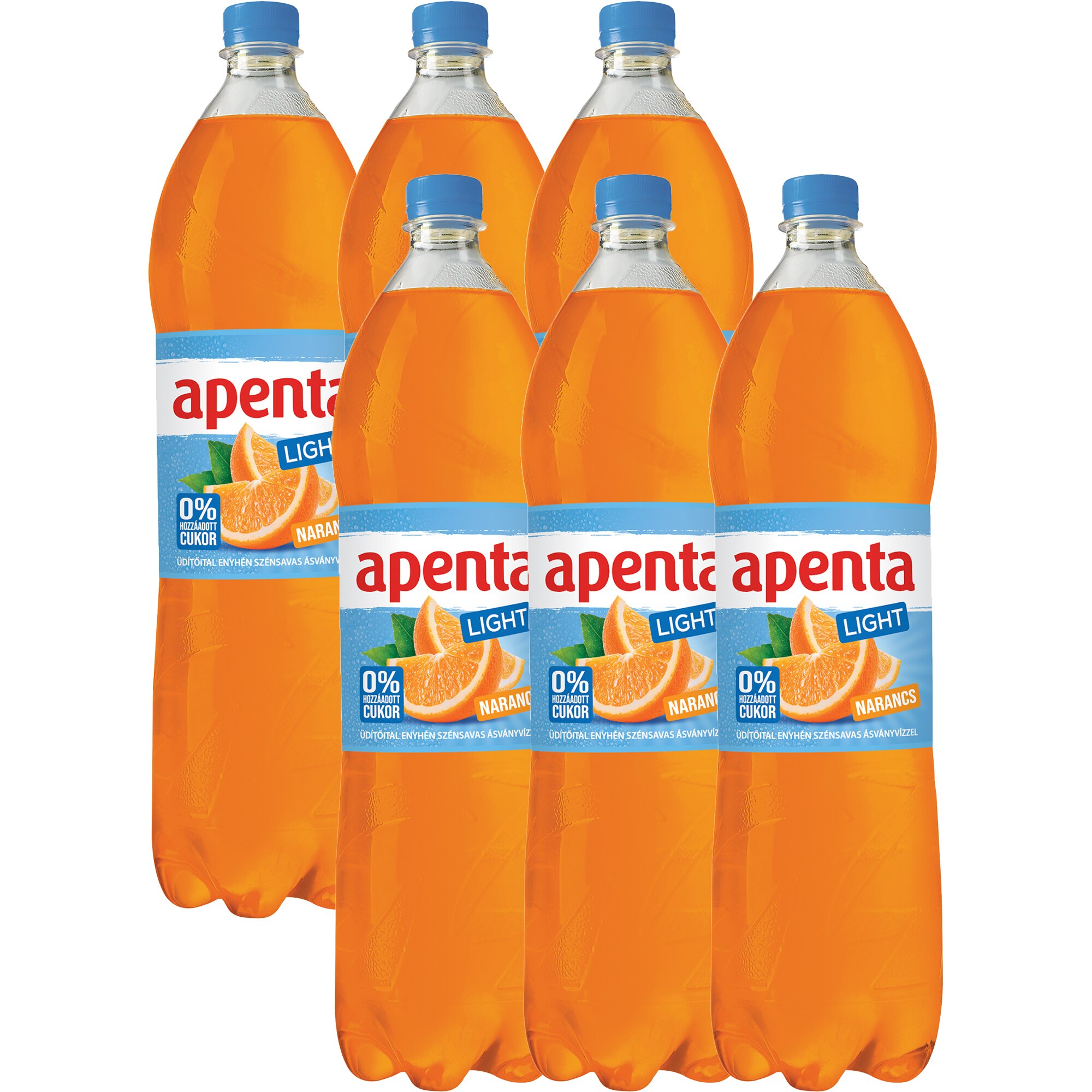 Apenta Light szénsavas üdítőital Narancs, 6x1.5l - eMAG.hu