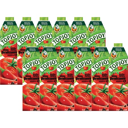 TopJoy pikáns paradicsomlé 100%, 12x1 l - eMAG.hu