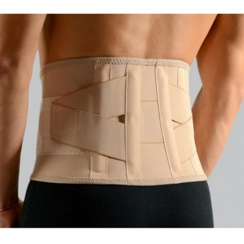 Centura lombara, Anatomic Line, Material elastic, 100cm, Bej - eMAG.ro