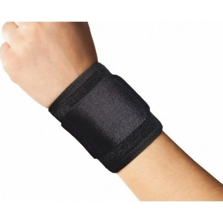 Banda pentru incheietura, Anatomic Line, Neopren, Negru - eMAG.ro