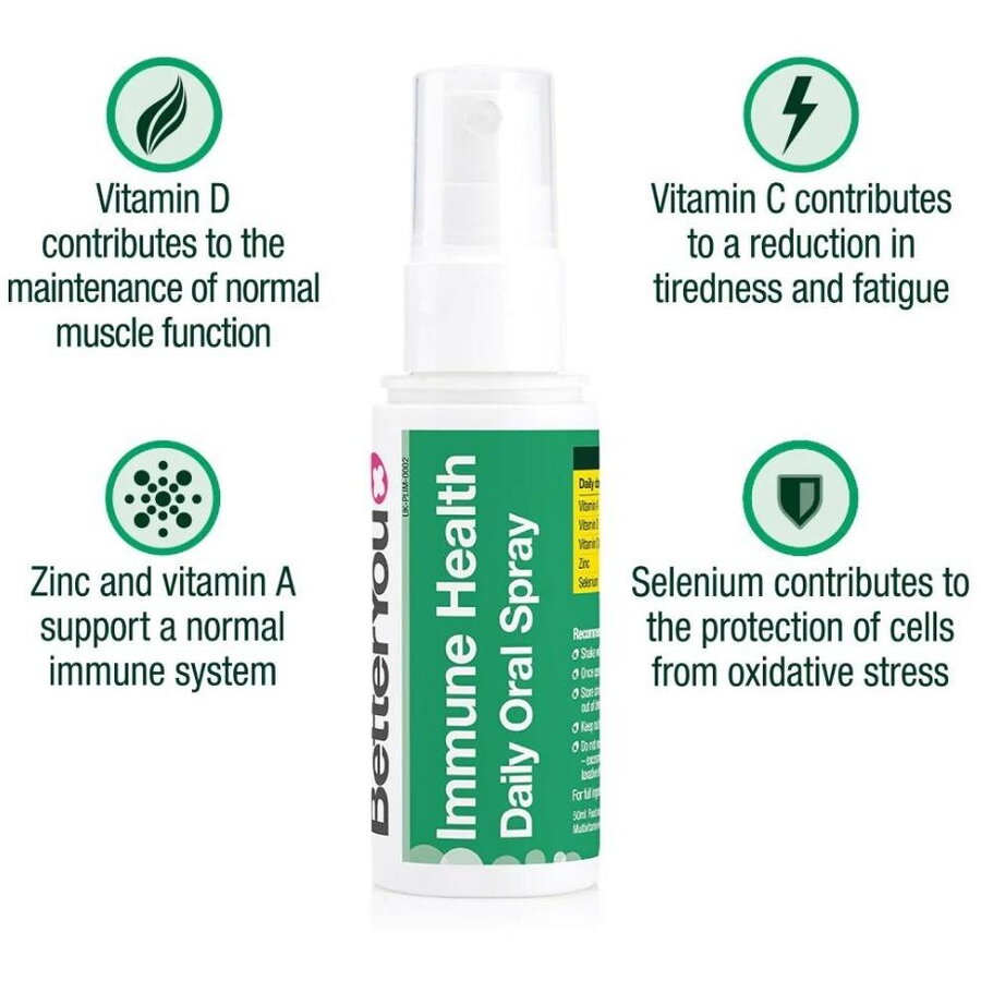 Immune Health Oral Spray (50 ml), BetterYou - eMAG.ro