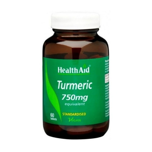 Étrend-kiegészítő, Health Aid, Kurkuma, 60 tabletta - eMAG.hu