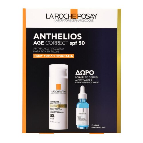 CREMA PROOTECTIE SOLARA, LA ROCHE POSAY, ANTHELIOS AGE CORRECT SPF50 ...